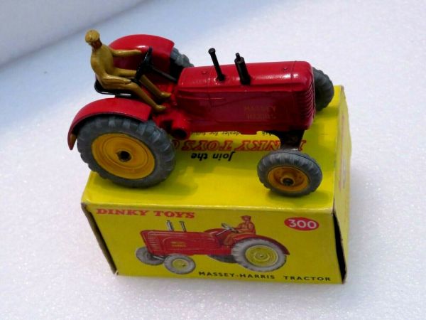 DINKY 300 MASSEY HARRIS TRACTOR. MODEL IN A GOOD BOX. | #60476068
