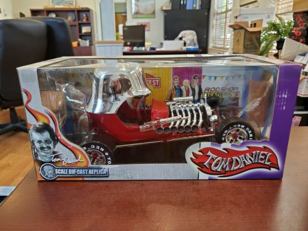 Tom Daniel Red Baron Hot Rod 1:18 Toy Zone DieCast NOS | #60500294