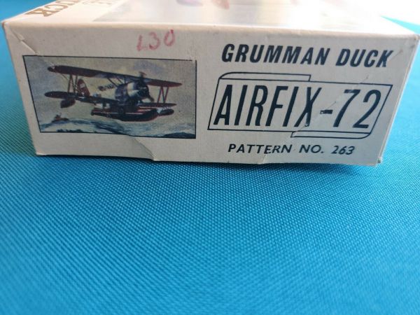 RARE VINTAGE AIRFIX GRUMMAN DUCK 1/72 SCALE PLASTIC MODEL KIT 267 ...