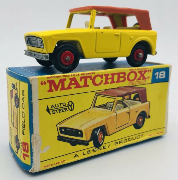LESNEY MATCHBOX 18 FIELD CAR BOX | #60570940
