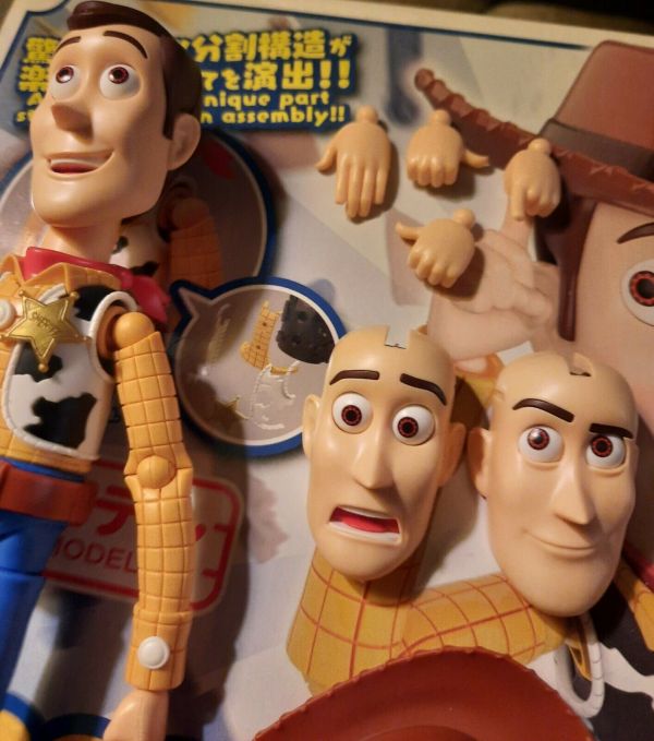 Bandai Disney Toy Story 4 Woody Fully Assembled Model Kit Complete ...