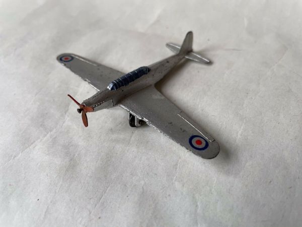 VINTAGE DIECAST MECCANO DINKY TOYS RAF FAIREY BATTLE LIGHT BOMBER ...