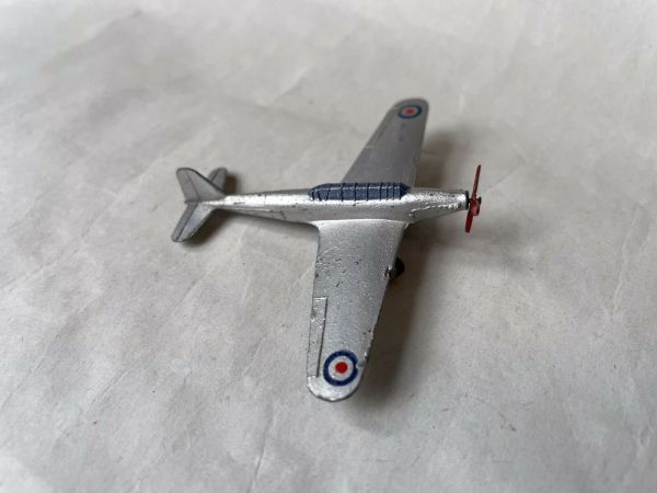 VINTAGE DIECAST MECCANO DINKY TOYS RAF FAIREY BATTLE LIGHT BOMBER ...
