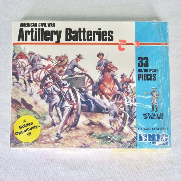 MPC American Civil War Artillery Batteries H0 Scale 1 - 6006 VTG 33 Pc ...