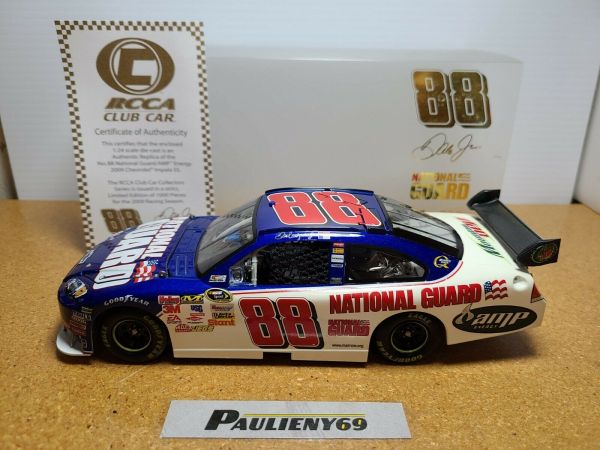2009 Dale Earnhardt Jr 88 National Guard / Amp 1:24 NASCAR Action Club ...