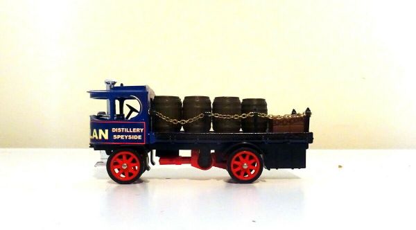 MATCHBOX CODE 3 ATKINSON STEAM WAGON MACALLAN SPEYSIDE SINGLE MALT ...