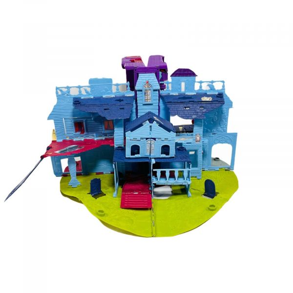 Matchbox Playset Pop Up Fold N Go Haunted House Carry Missing Items ...