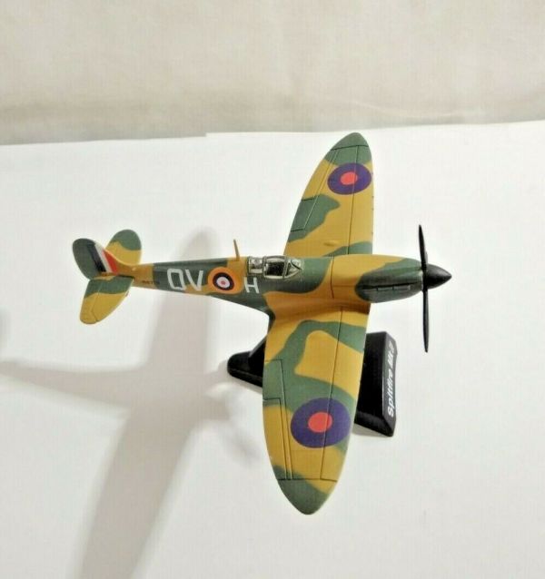 DEL PRADO DIECAST 1:93 SCALE SUPERMARINE SPITFIRE MK II WITH STAND ...