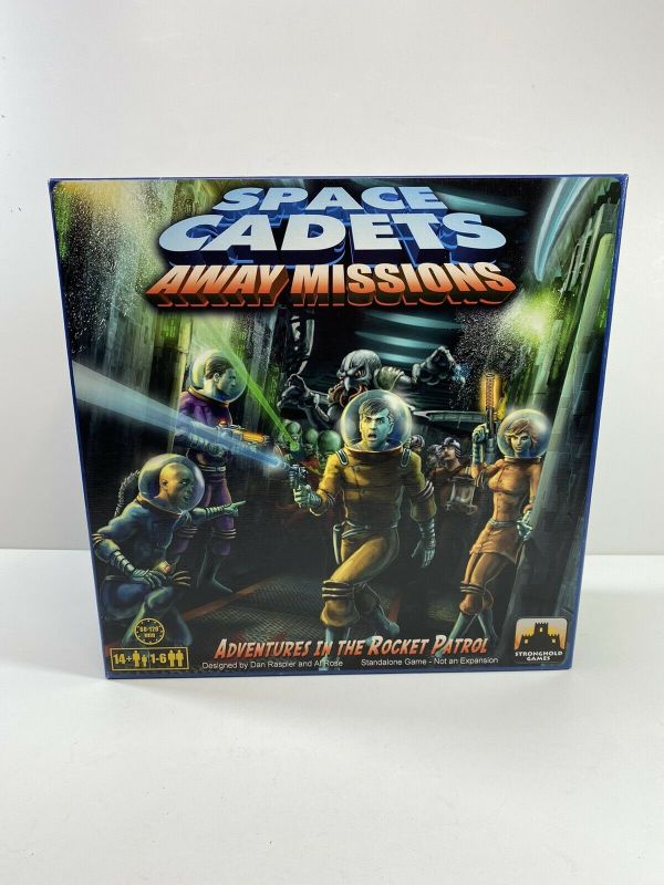 Space Cadets Away Missions Board Game Complete Stronghold Games Minis ...