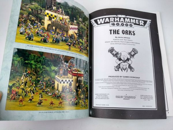 Games Workshop Warhammer 40k Codex Orks Supplement Book 2nd Ed | #61259616