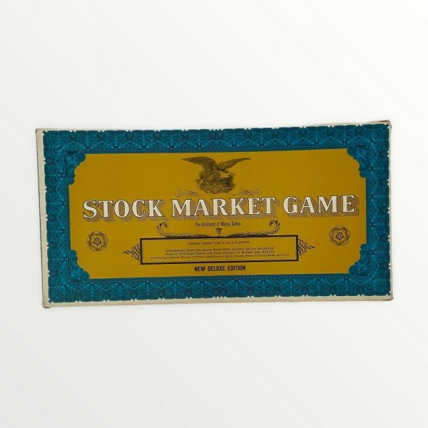 Vintage Stock Market Game Deluxe Edition Board Game Whitman 1968 ...