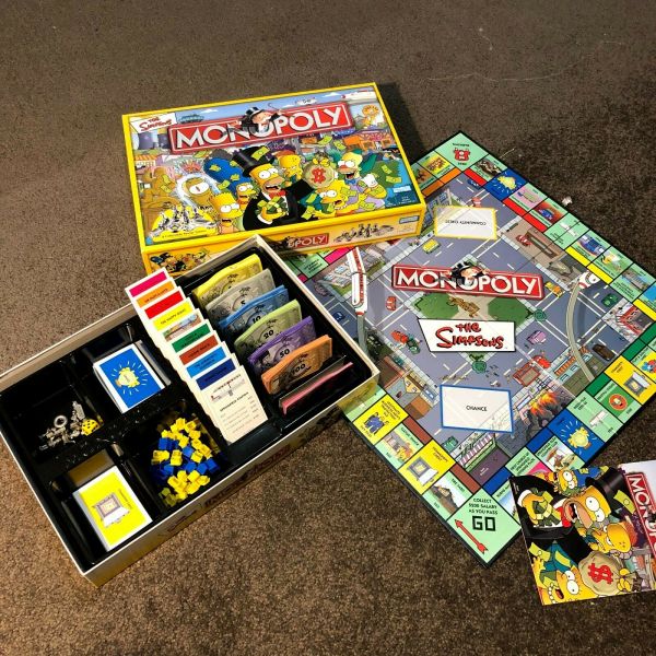 Monopoly The Simpsons Edition Board Game | #61312543