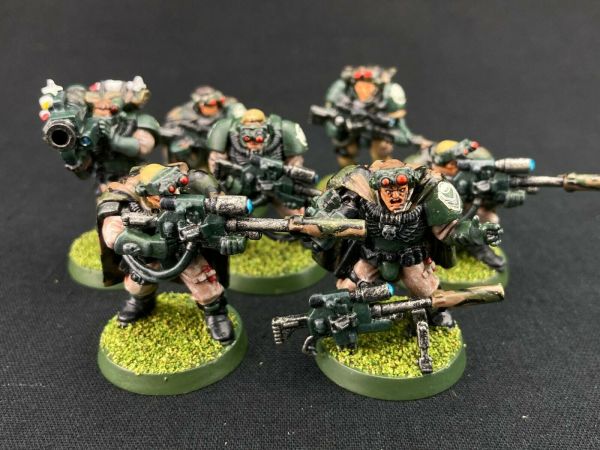 Scouts With Sniper Rifles X7 - Dark Angels - Space Marines - Warhammer ...