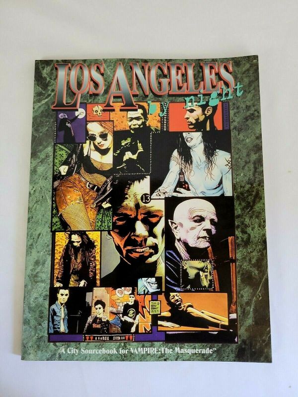 White Wolf Storyteller Vampire The Masquerade Los Angeles By Night City ...