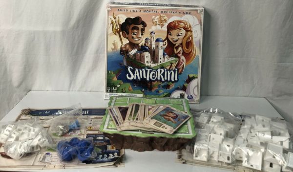 Santorini Board Game: Build Like A Human, Win Like A God Spin Master ...