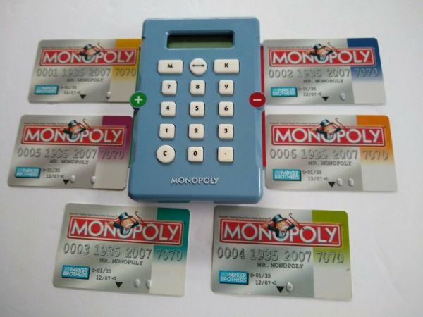 MONOPOLY Electronic Banking Unit Plus 6 Debit Cards (2007) | #61413430