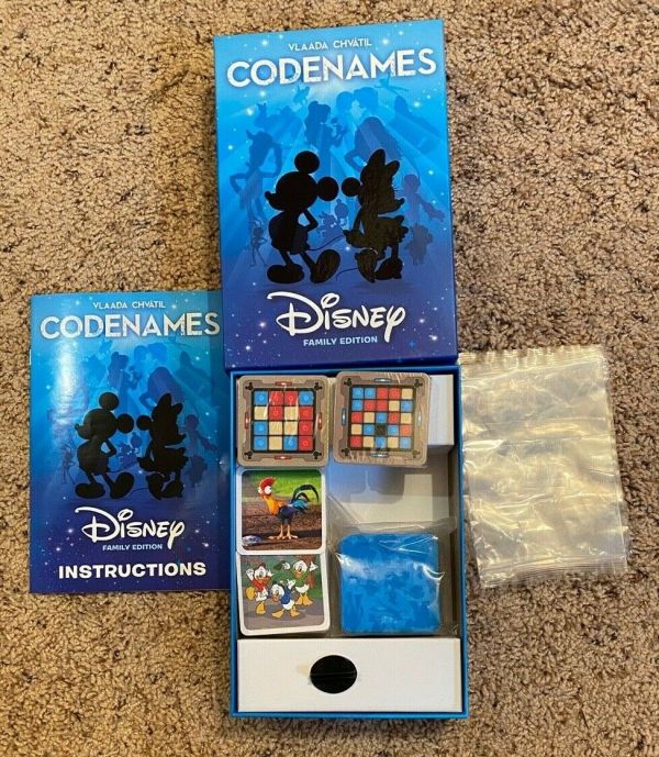 Codenames DISNEY Family Edition Card Board Game COMPLETE SET | #61418998
