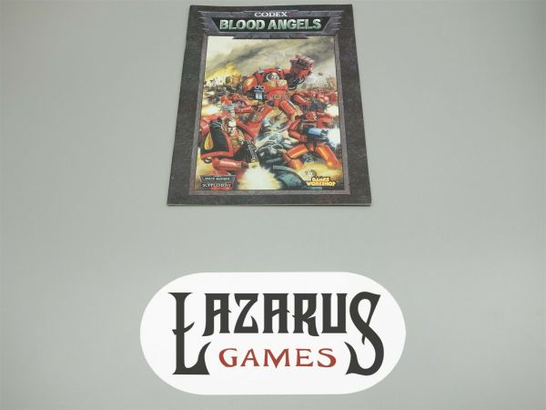 Warhammer 40k Codex Army Book - Blood Angels Space Marines (3rd Oop Ed ...