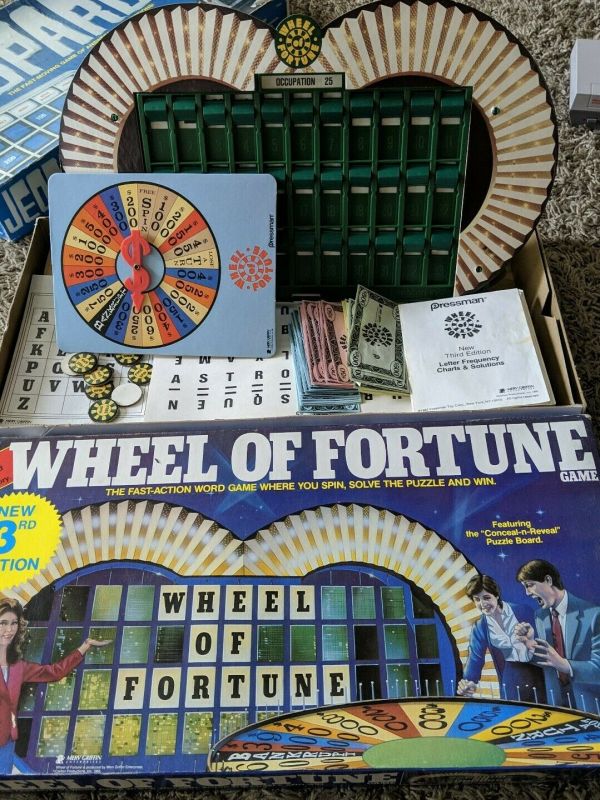 Wheel Of Fortune Game 3rd Edition 1986. Pressman | #61472790