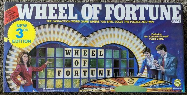 Wheel Of Fortune Game 3rd Edition 1986. Pressman | #61472790