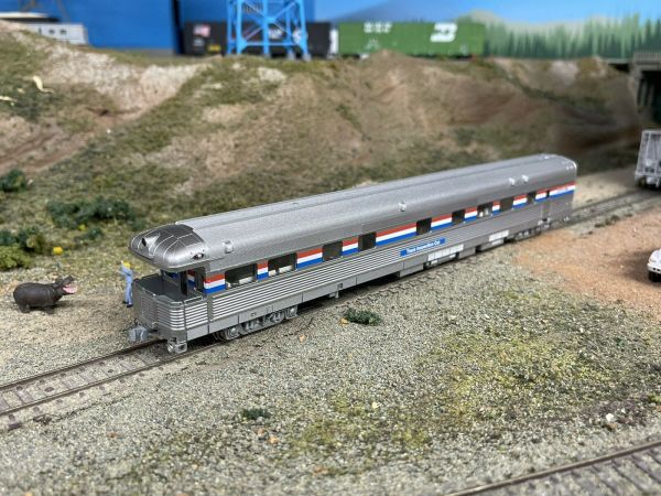 HO Scale Kato Amtrak Business Track Inspection Passenger Car BNSF UP ...