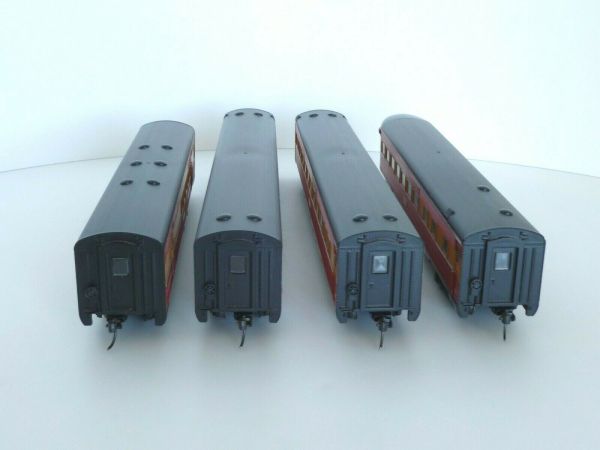 Set Of 4 Athearn HO Scale Southern Pacific Daylight Passenger Railway ...