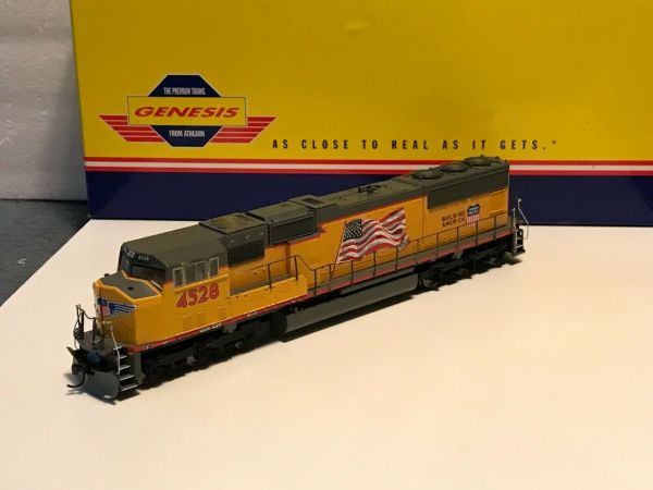 G6167 Athearn Genesis Union Pacific SD 70 M Ho Diesel Locomotive 4528 ...