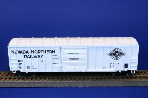 HO Scale Nevada Northern Railroad 50 ' Freight Box Car 214 | #61587375