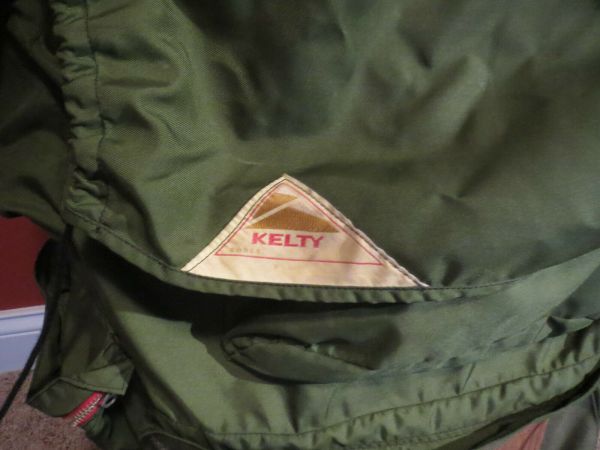Vintage KELTY Pack Army Green External Frame Hiking Camping Backpack W ...