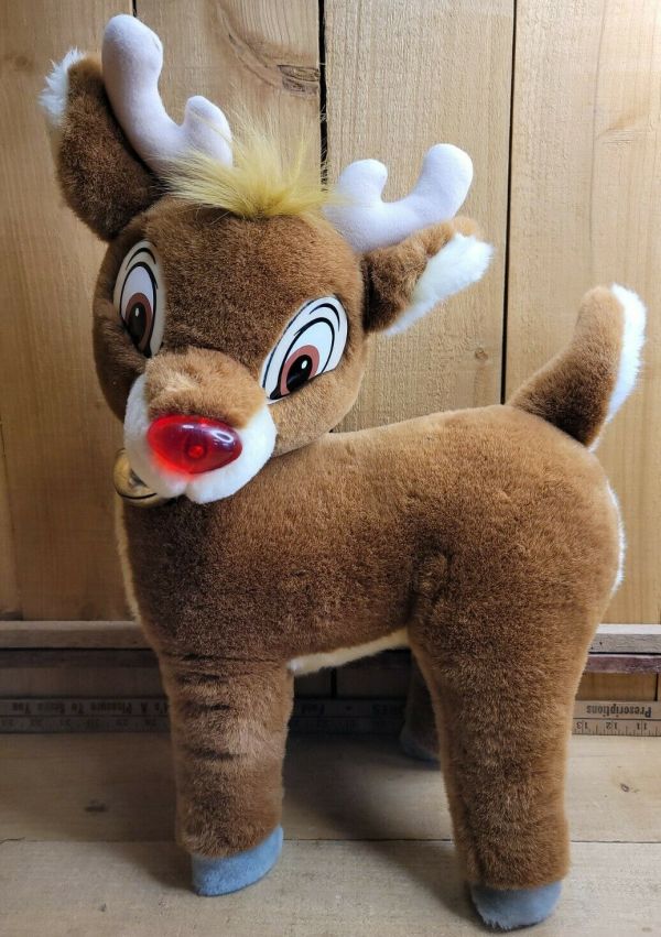 VTG Applause 20” RUDOLPH The Red Nosed Reindeer Musical Light - Up ...