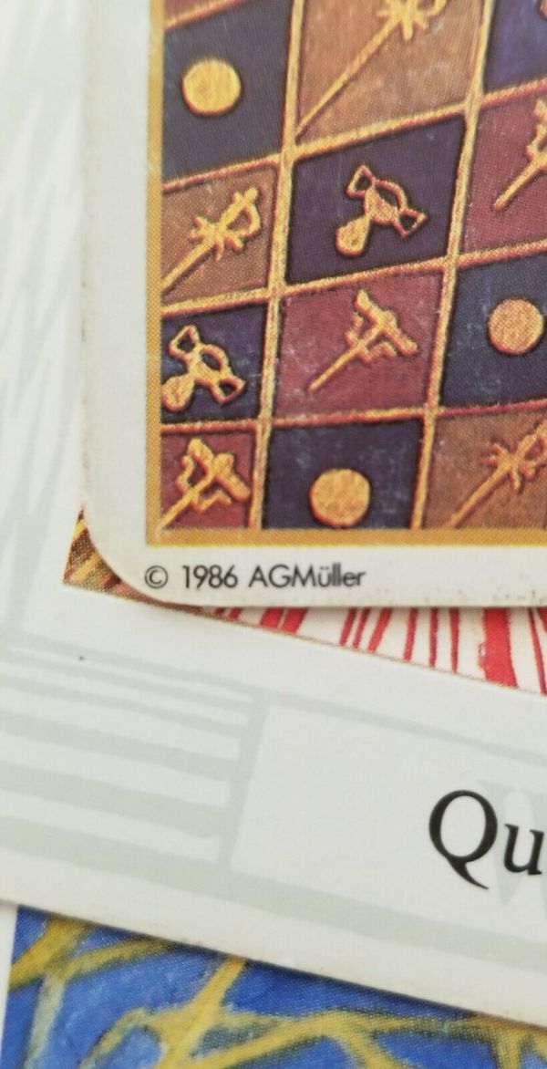 VINTAGE The Aleister Crowley Thoth Tarot Card Deck 1986 AGMULLER Magic ...