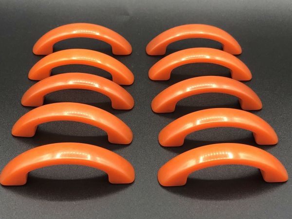 10 Vintage Orange Bakelite Art Deco Drawer Pulls Cabinet Handles 1930s ...