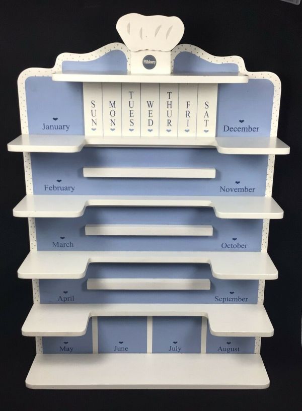 VINTAGE 1997 Danbury Pillsbury Doughboy Calendar Figurines Display ...