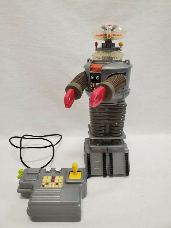 VINTAGE 1998 Toy Island Remote Control Lost In Space Robby The Robot ...