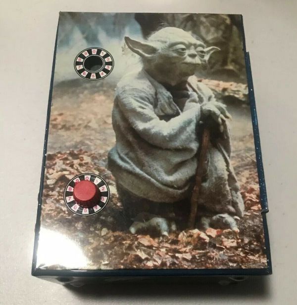 Vintage 1980 Metal Box Ltd Star Wars YODA Coin Bank From West Germany ...
