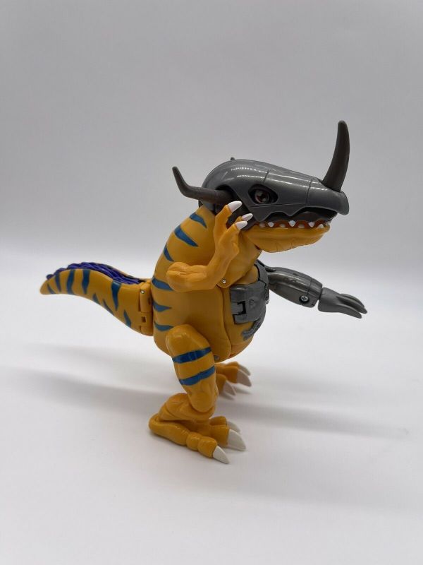 Vintage Bandai Digimon Digivolving Metal GREYMON To WARGREYMON 6 ...