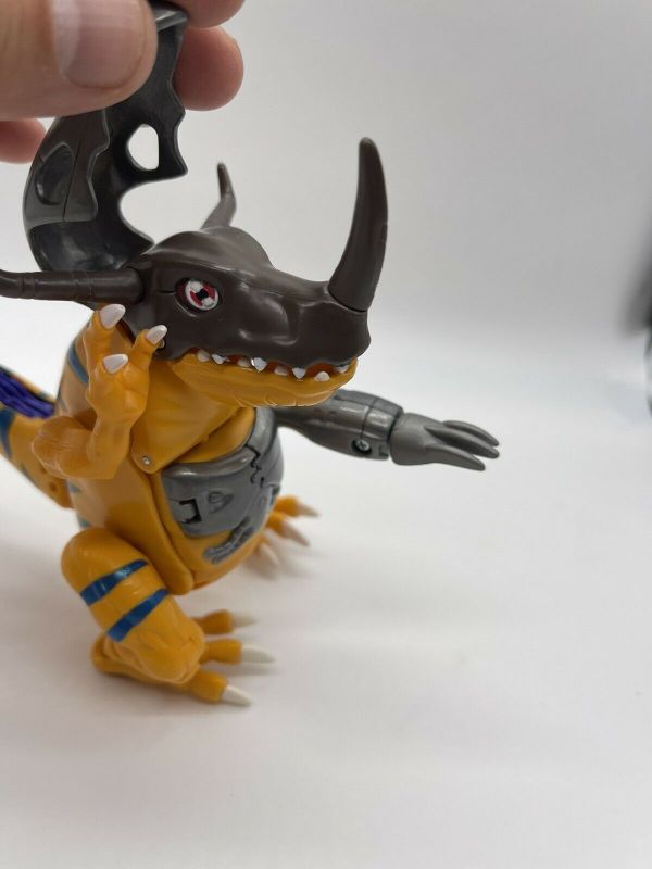 Vintage Bandai Digimon Digivolving Metal GREYMON To WARGREYMON 6 ...